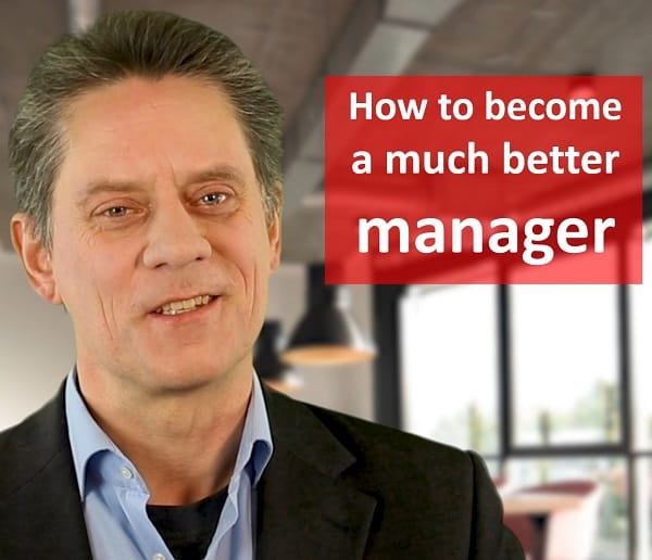 How to become a better manager at work and become a real leader.