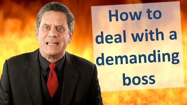 How to deal with a demanding boss if you are in the sandwich position