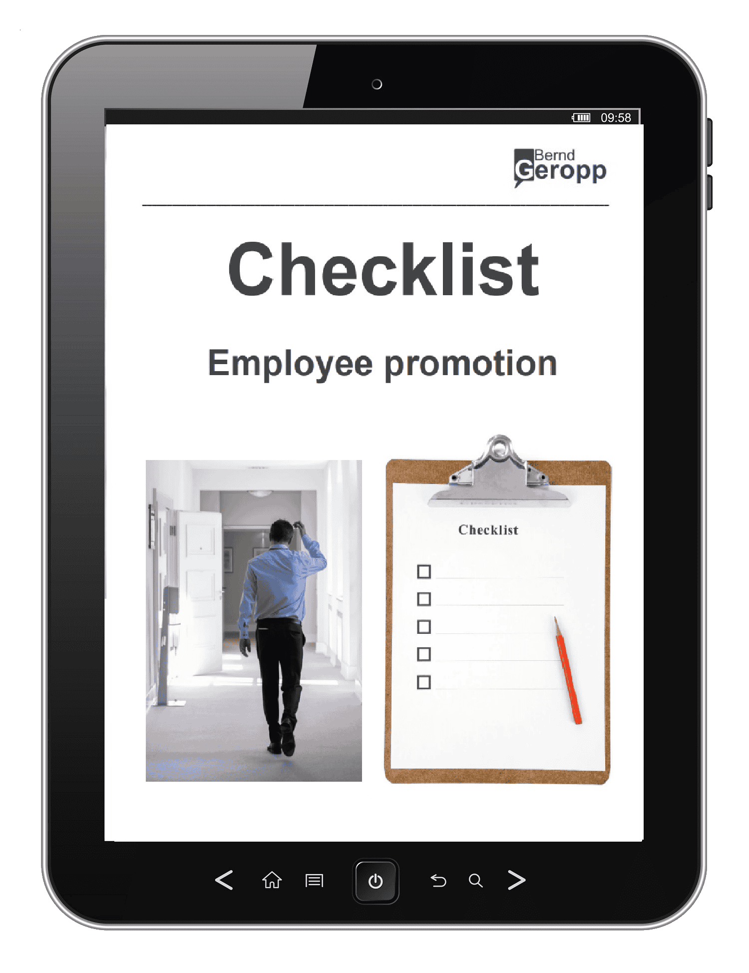 subscribe-checklist-promoting-employee - Bernd Geropp
